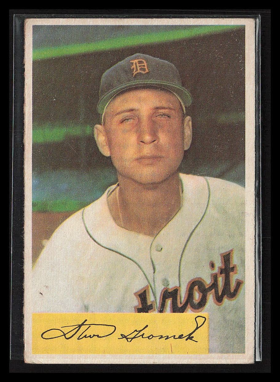 Steve Gromek 1954 Bowman #199 Detroit Tigers | eBay