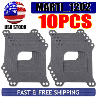 Holley Edelbrock Carb Base Flange Gasket Open Carburetor 4 Barrel 4150 ...