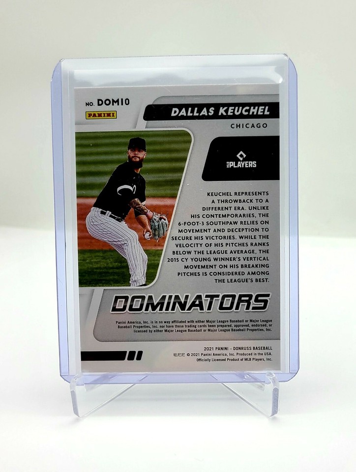 2021 Donruss Dallas Keuchel DOMINATOR Baseball Rapture Insert DOM10 | eBay