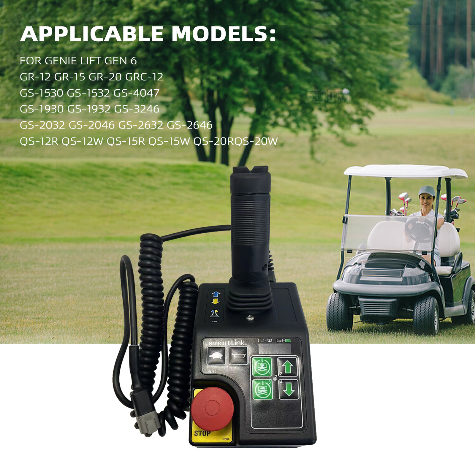 Control Box 137633GT for Genie Gen 6 GR-12 GR-15 GR-20 GS-1530 GS-1532 ...