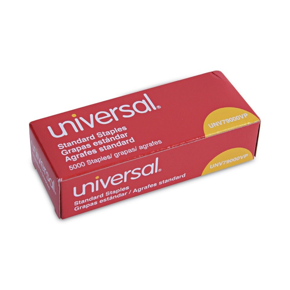 Universal 79000VP Standard Chisel Point Staples - Steel (25000/Pack ...