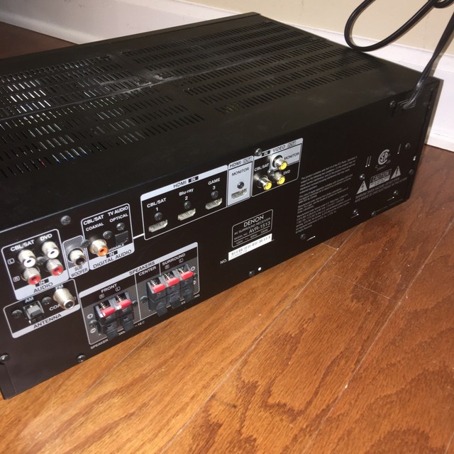 Denon AVR 1513 5.1 Channel 165 Watt Receiver for sale online | eBay