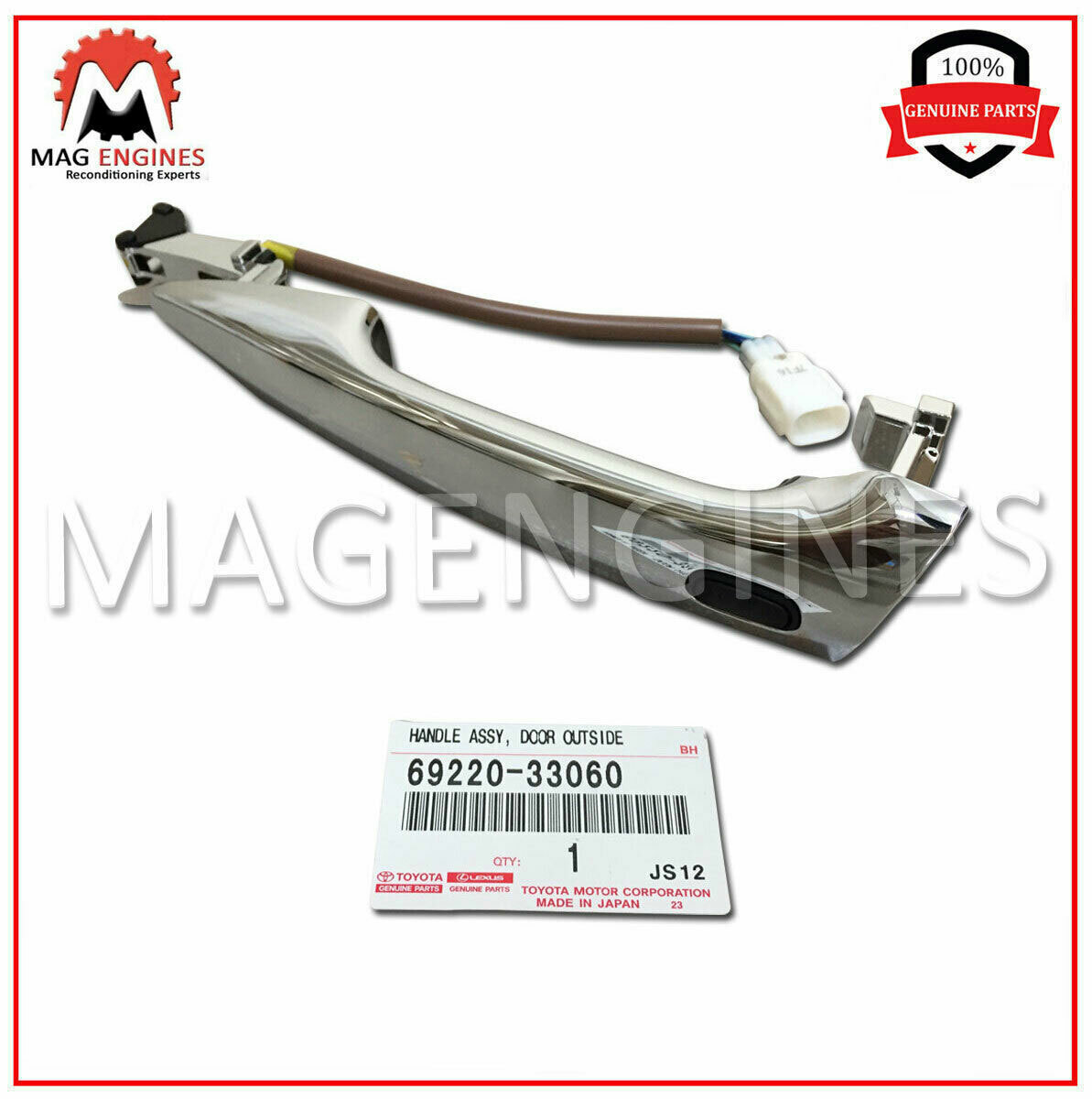 69220-33060 GENUINE OEM FRONT DOOR OUTSIDE HANDLE, LH 6922033060 | eBay