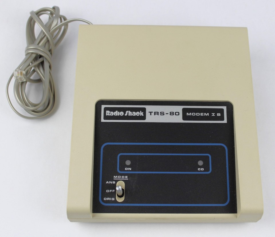 RADIO SHACK TANDY TRS-80 COLOR COMPUTER 2 & 10 GAMES MODEM APPLIANCE ...