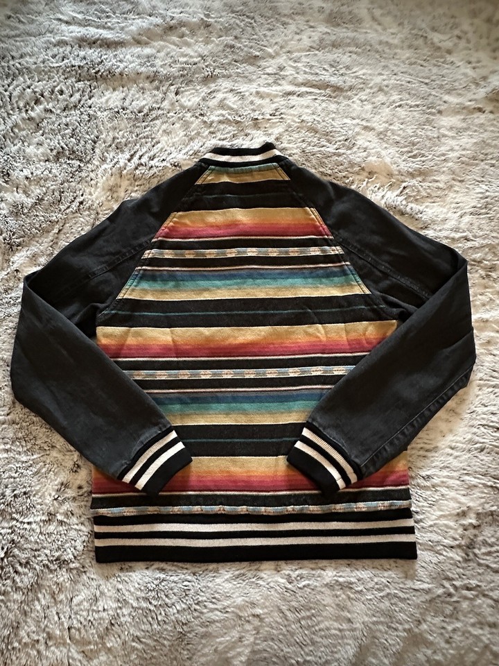 STS Ranch Wear Womens Size Small Striped Western Serape Jacket | eBay