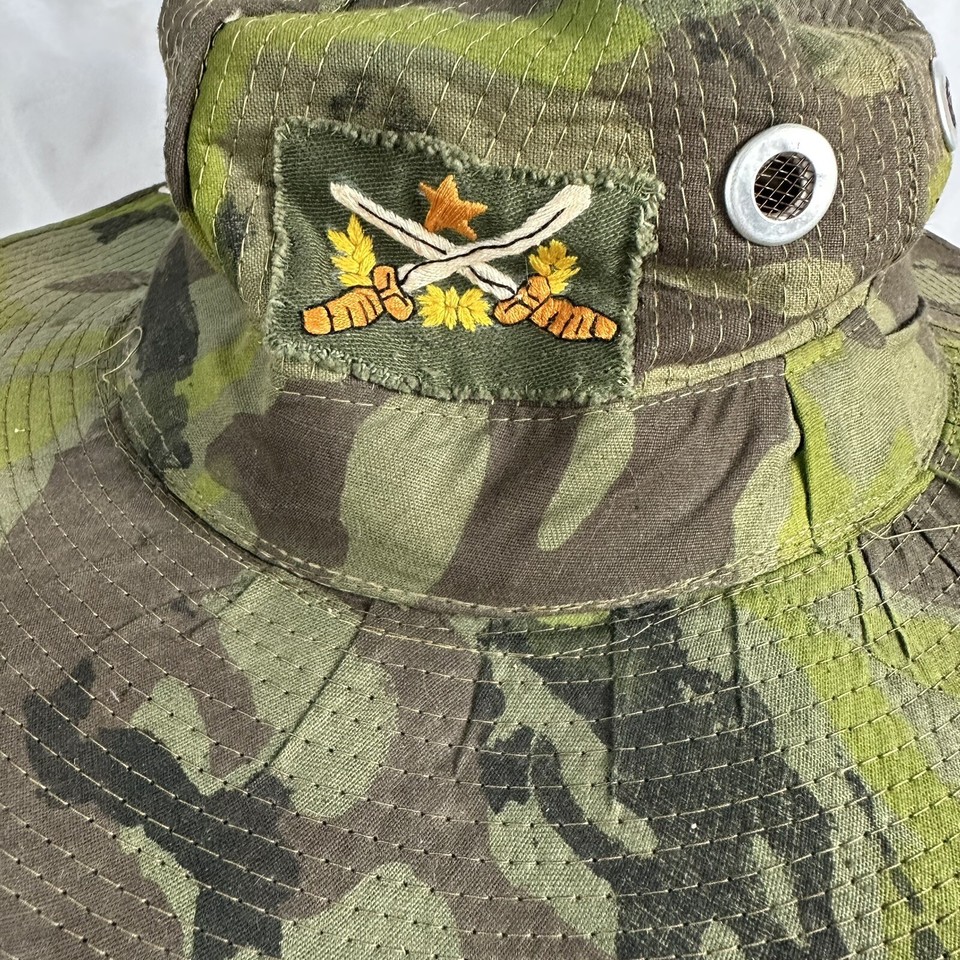Original Vietnam War ARVN Patched ERDL Invisible Camo Slouch Hat | eBay