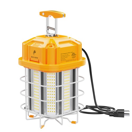 100W LED Temporary Work Light 14500LM Construction Lights, Hanging Job ...
