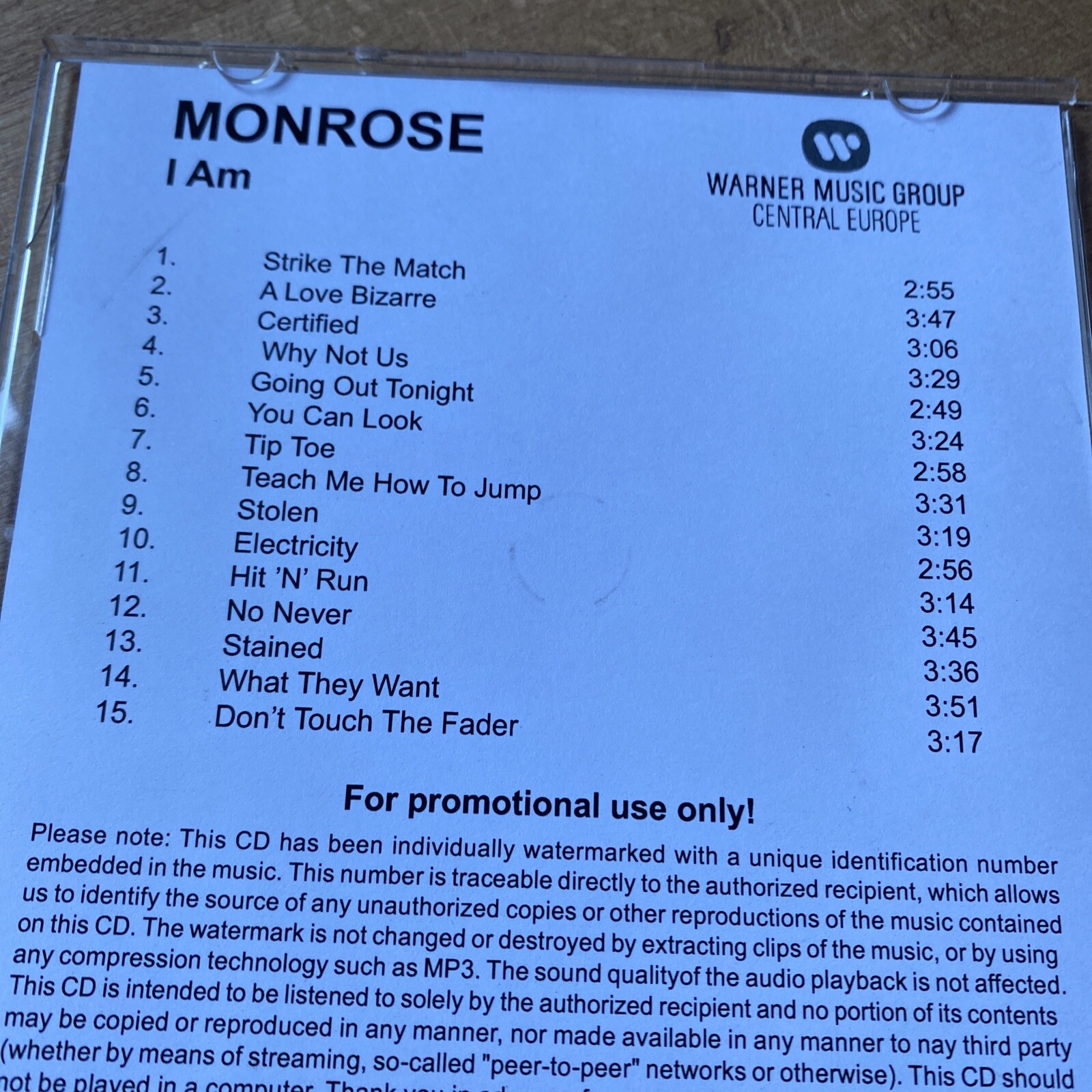 Monrose – I Am Promo Album CD Neuwertig 2008 | eBay