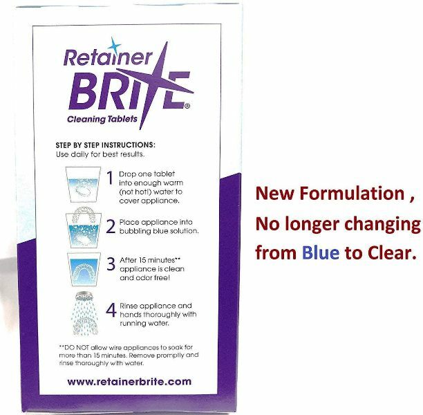 Retainer Brite 36 & 96 Cleaning tablets (Unboxed) | eBay UK