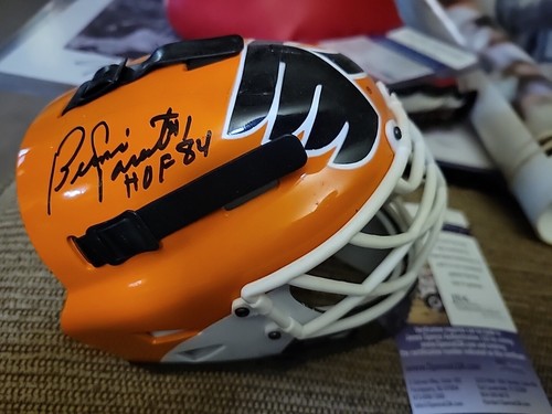 bernie parent Autographed Philadelphia Flyers Mini Goalie Mask Jsa | eBay