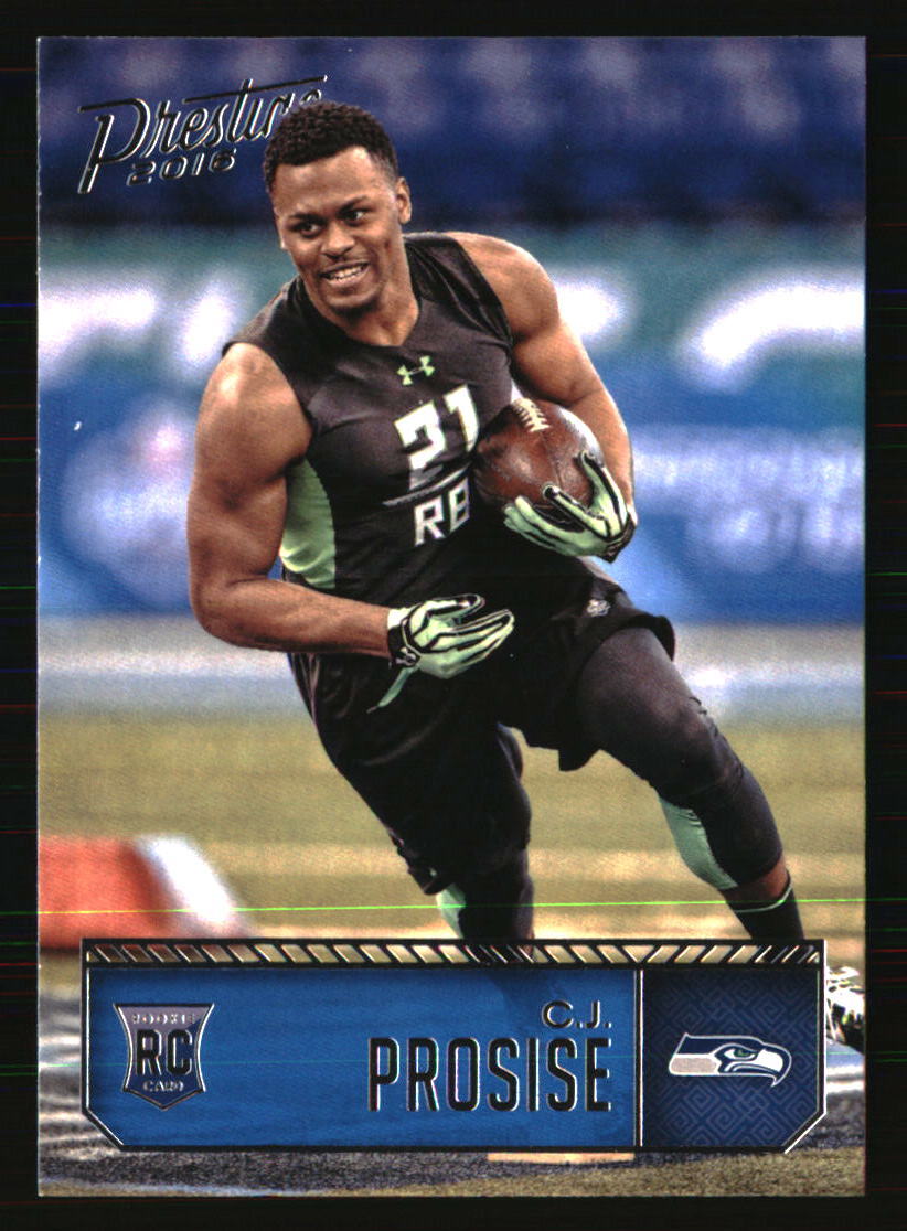 C.J. Prosise 2016 Panini Prestige #219 FOOTBALL Card | eBay