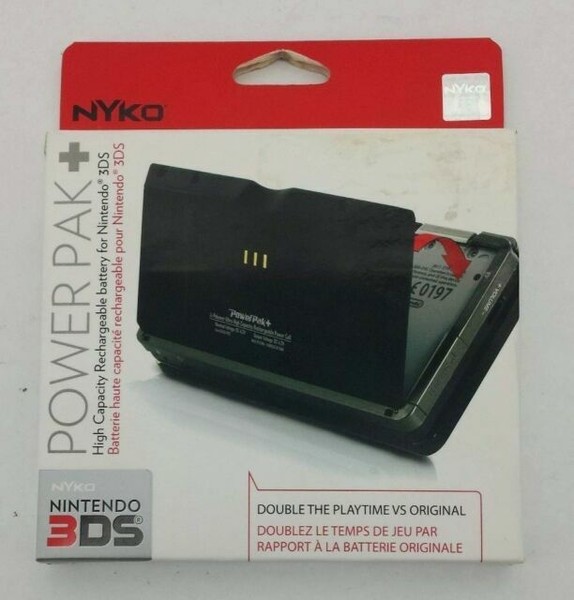 Nyko 3ds Power Pak High Capacity Rechargeable Lithium Battery for ...