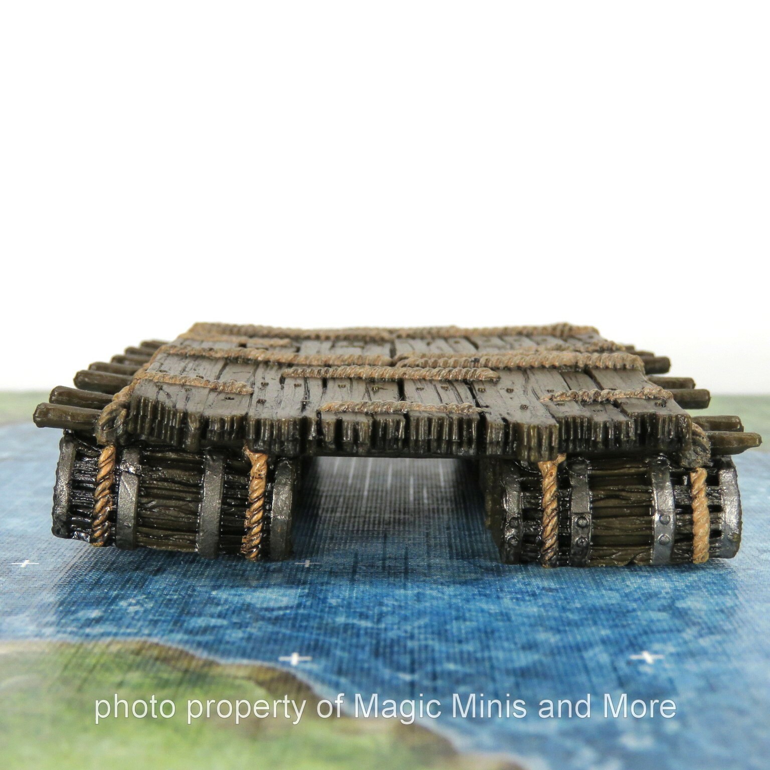 Spelunker's Docks ~ 6-PERSON BARREL RAFT D&D Pathfinder Warlock Tiles ...