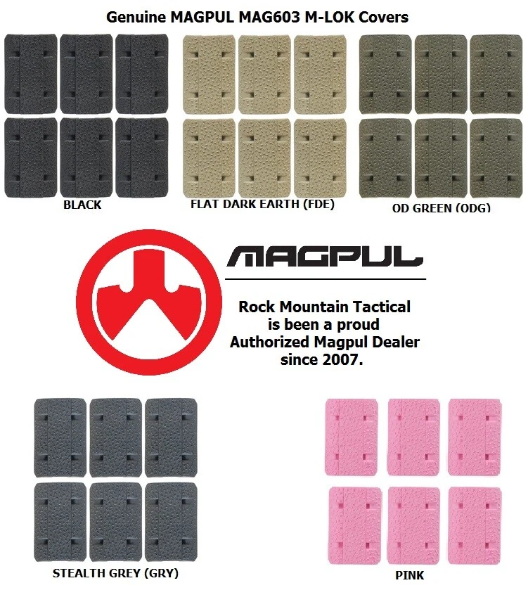 Magpul Rail Covers Black
