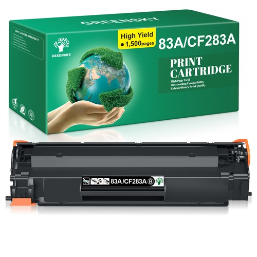 1x Black 83A CF283A Printer Toner For HP 83A LaserJet Pro M127fn M127fw ...
