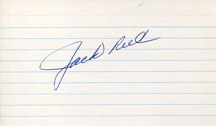 Jack Reed NY New York Yankees 2X World Series Champ Ole Miss Signed ...