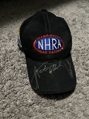 Vintage NHRA Drag Racing Championship Signed Hat Cap Autographed | eBay