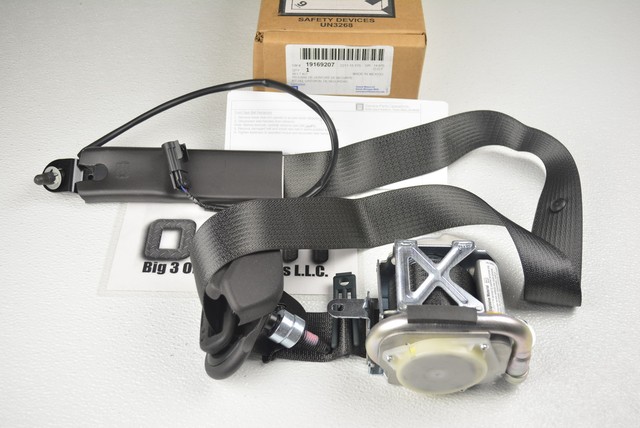 GM OEM Front Seat Belts-retractor Assembly Ebony Right 19169207 for ...