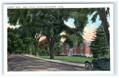 Cheney Bros Main Office Manchester CT, Connecticut Early Postcard | eBay