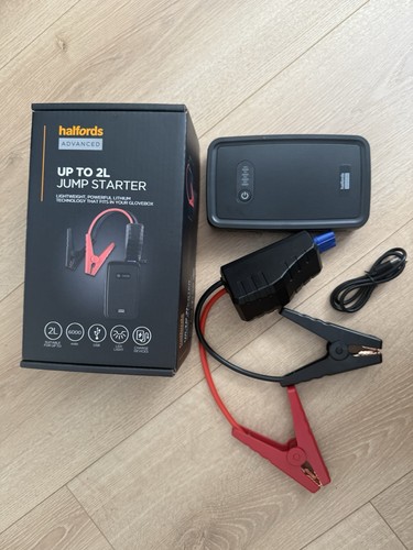 Halfords Advanced Up To 2L High Power Lithium Jump Starter Kit 191187 ...