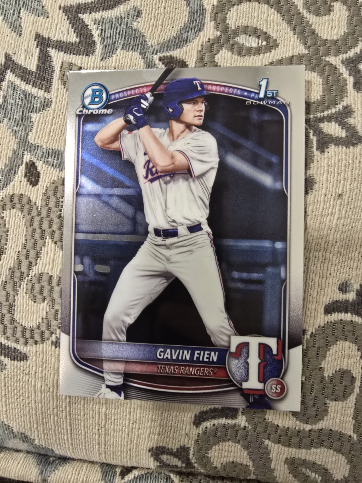 2025 Bowman Draft #BDC-15 - Gavin Fien - 1st Bowman Chrome - Texas ...