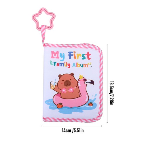 Soft Family Photo Album Cute Soft Cloth Book For Boys And Girls BAK ...