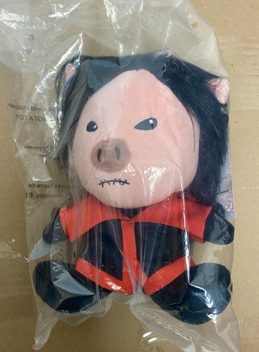 SAW Jigsaw Killer Pig Mask 8" Kidrobot Phunny Plush Doll Horror Movie ...
