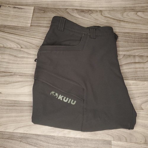 KUIU Pants Men's 36S Attack Pant Hunting PrimeFlex Gunmetal Gray ...