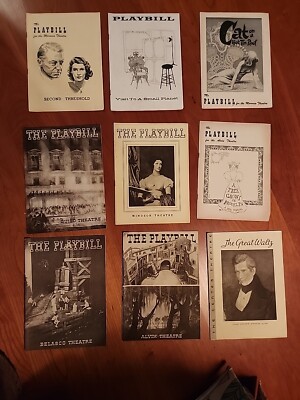 Vintage Theatre Playbill Programs | eBay