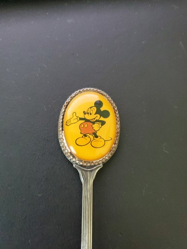 1980's Vintage NE Disney Mickey Mouse Silver Plated Souvenir Collector ...