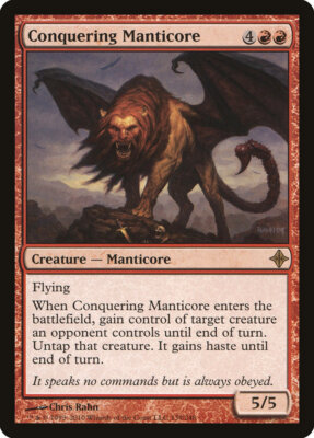 Conquering Manticore 139 Rare Rise of the Eldrazi ROE MTG | eBay