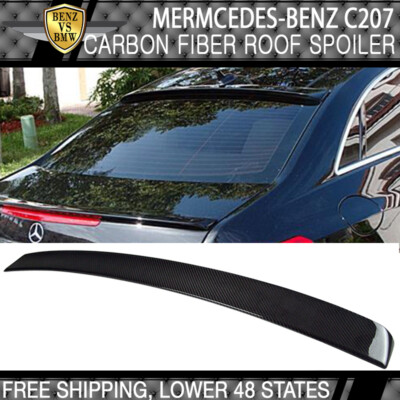 Fits 10-17 Benz E Class W207 C207 Coupe Rear Roof Spoiler Wing CF ...