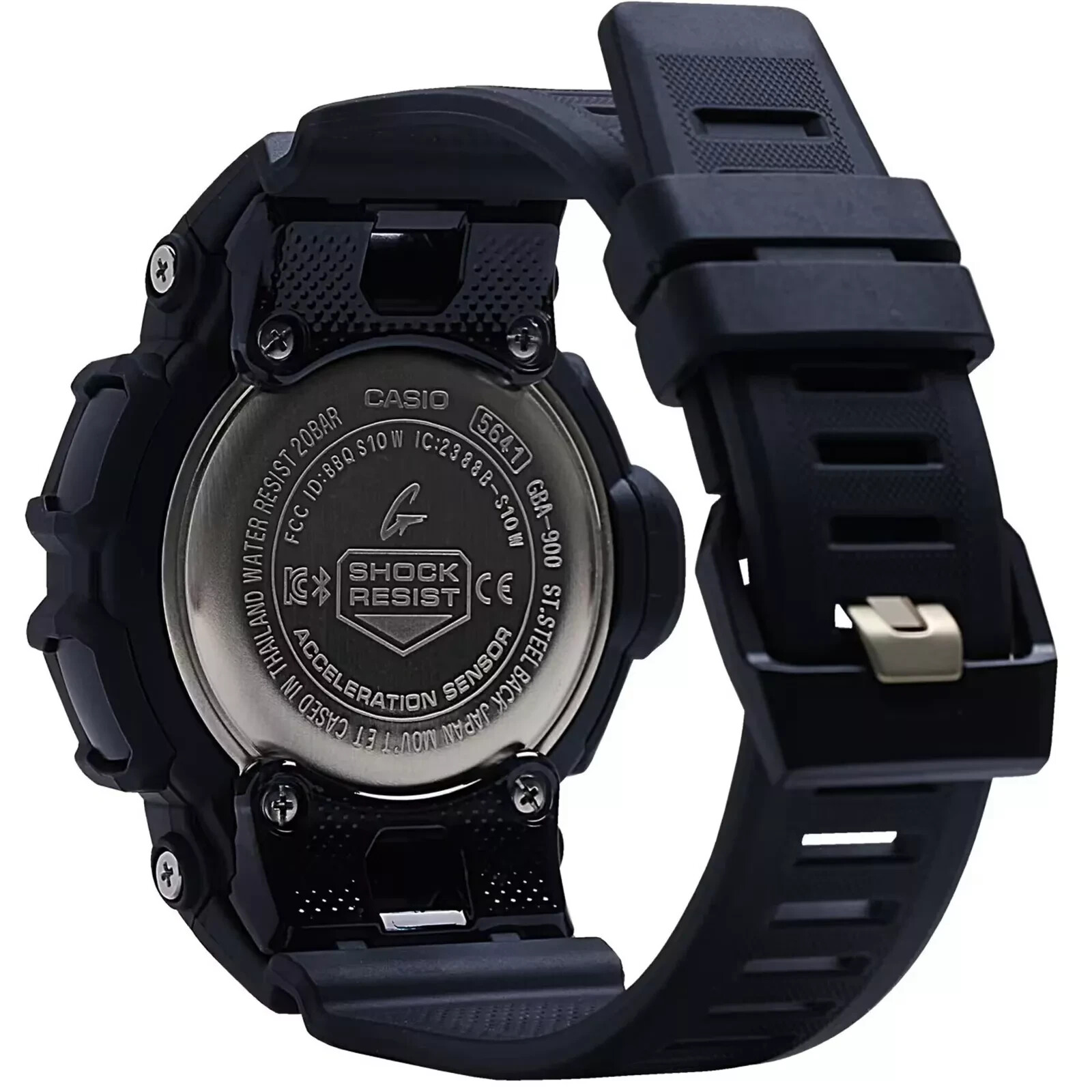 Casio Men's Watch G-Shock Move World Timer Black Analog Digital Dial ...