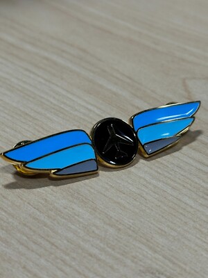 Pilot Wing Pins, non-airline specific black and blue wing pins | eBay