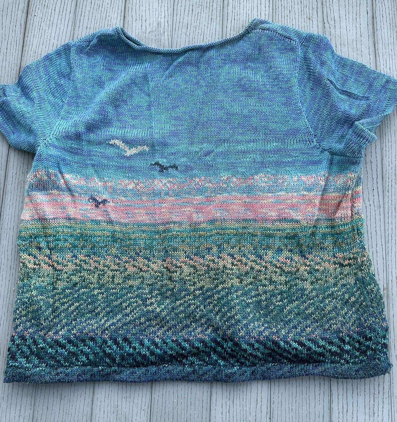 Peruvian Connection Knit Sweater - Gem