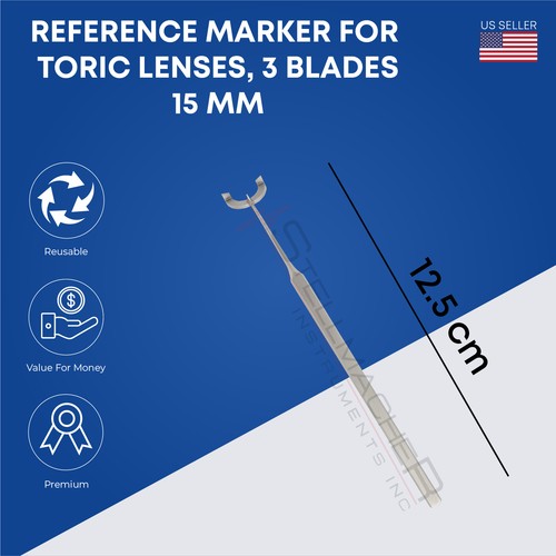 Toric Pre-Op Reference Marker 3 Blades Premium OPHTHALMIC Surgical Tool | eBay