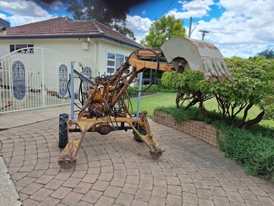 used backhoe Cranvel Little Digger Trench Digger Backhoe | eBay Australia