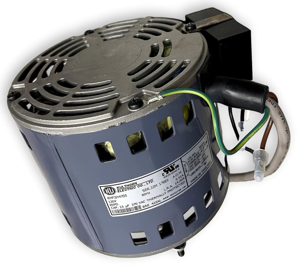 Ventamatic XE425 Barrel Fan Motor & 2" Pulley, Fits Maxx Air 36" & 42 ...