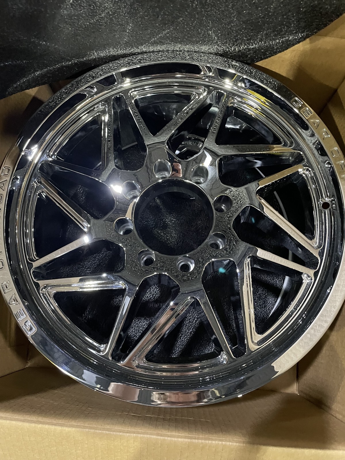 4 - Blemished 20x9 Chrome Wheel Gear Off-Road Ratio 8x6.5 18 | eBay