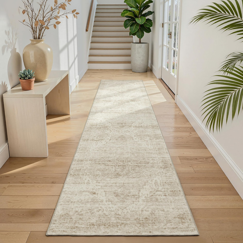 Washable Runner Rug 2X8 Runners for Hallways Vintage Kitchen Rugs with ...