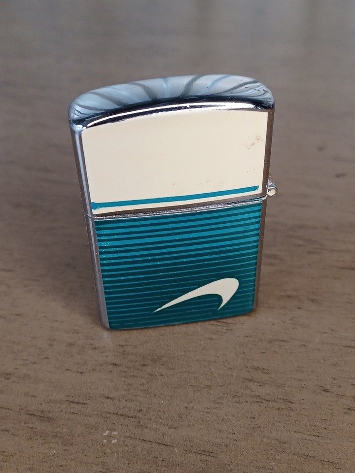 2x Newport Cigarette 1960’s Flip Top Lighters Continental In Box NOS ...