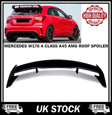 Rear Roof Spoiler Wing A45 AMG Style For Mercedes W176 A Class 12-18 ...