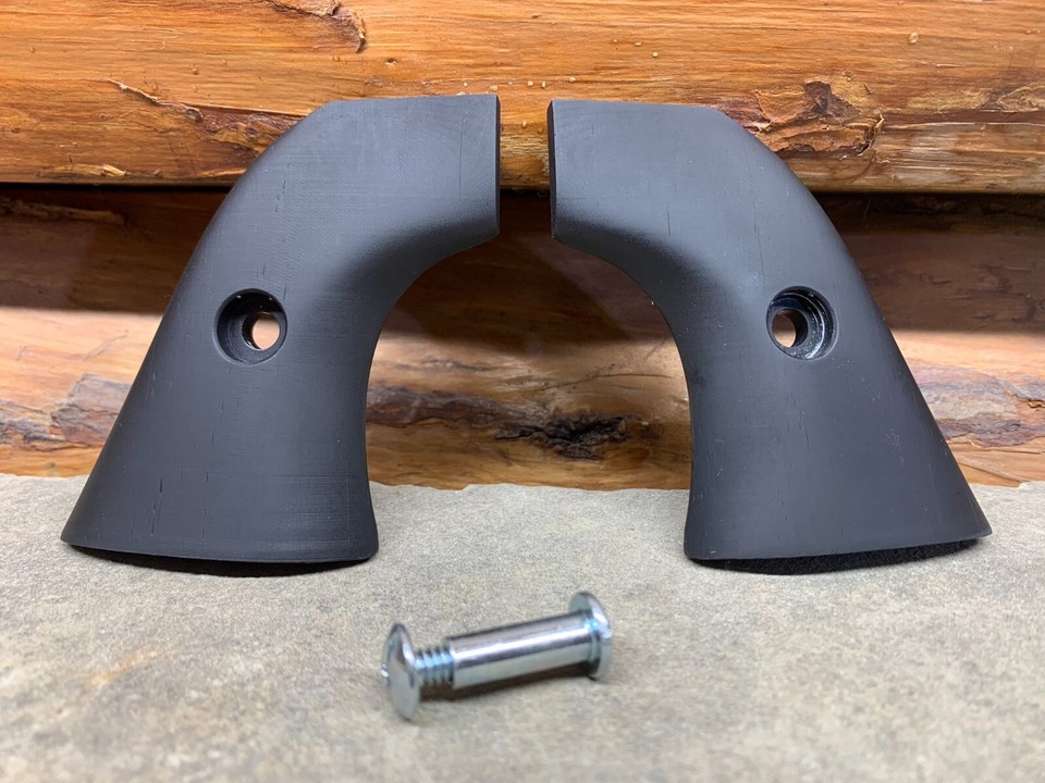 Denix M1873 Grips Handles Grip Panel Black Smooth W/ Hardware Resin ...