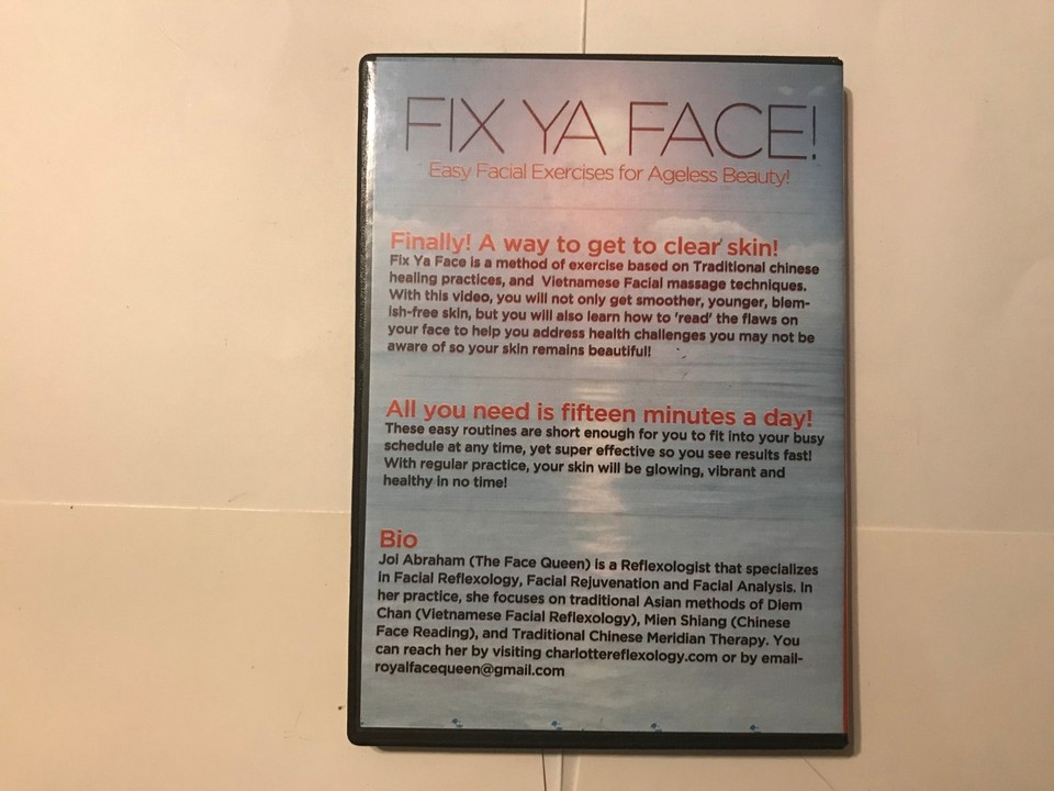 Fix Ya Face by Joi Abraham (DVD) Very Good | eBay