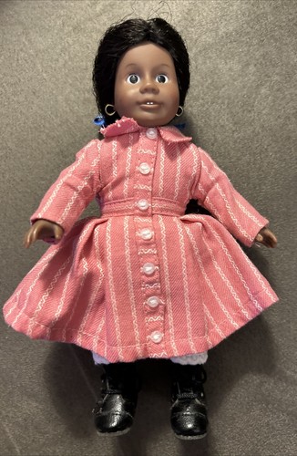 American Girl MINI Addy Doll Pink Meet Outfit 1995 Pleasant Company tag ...