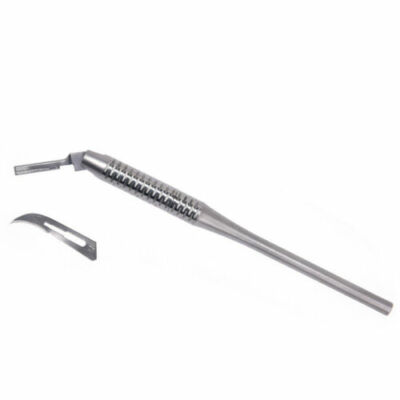 Dental Surgical Scalpel Adjustable 7 Way Handle #3 0°-30°-60°-90°-120 ...