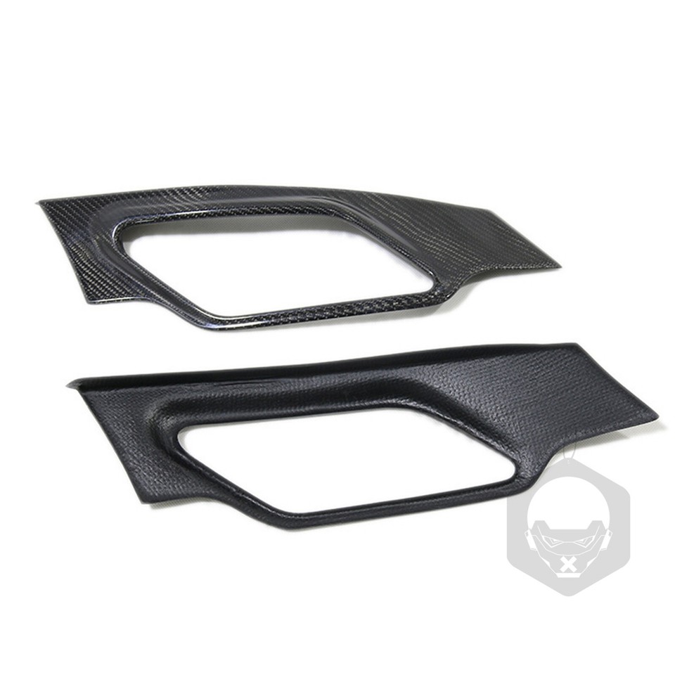 Carbon Fiber Side Fender Turn Signal Marker Lamp Cover For Mini Cooper ...