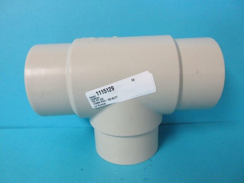 LOT OF 3 NEW AGRU FITTING 4" TEE SDR 11/ISO-S5 110X10 110MM PRO-150 ...