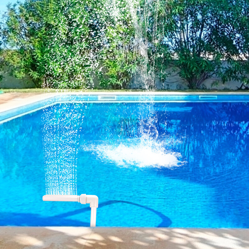 Pool Waterfall Fountain In-ground Above Ground Swimming Pool Water ...