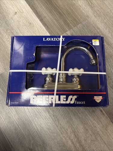 Peerless Lavatory Faucet Model P9687 With Pop Up Drain Lifetime ...